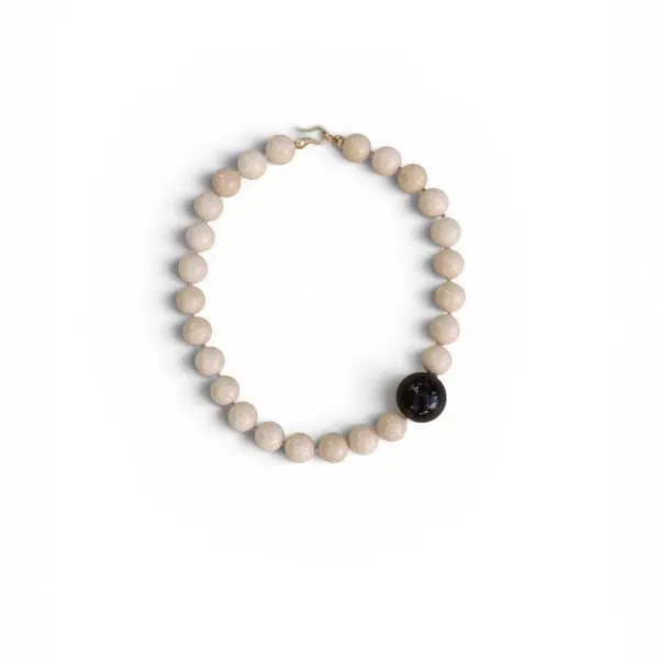 A'MISS Neutrals Polka Necklace