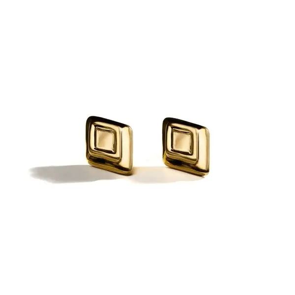 RRAINE JEWELRY Large Classic Earrings - Gold