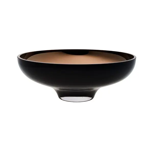 An&Angel Gold / Black Titan Large Centerpiece Black Bowl - Gold/black
