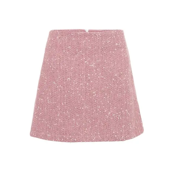 MISHA VAIDYA Valentina Skirt Tweed - Pink