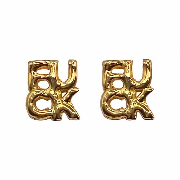MOCA JEWELLERY Fuck + Fuck Earrings Vermeil - Gold