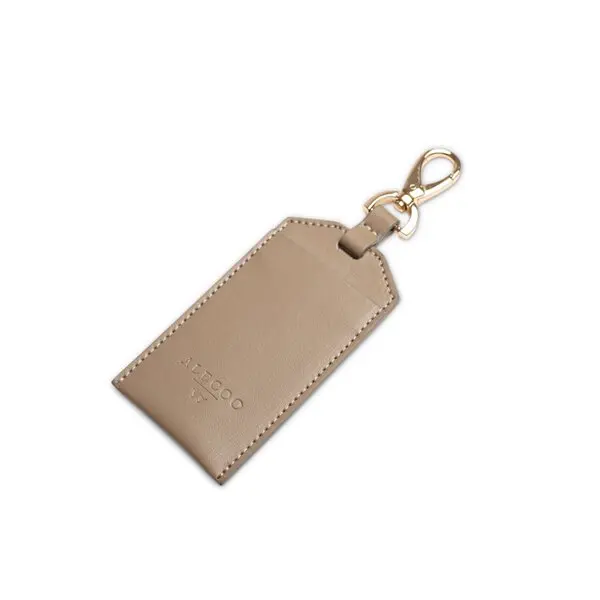 ALECOO Neutrals Classy Poop Bag Holder Taupe Gold - Yellow