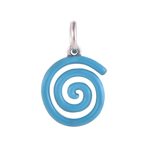 PINNOLE Spiral Charm - Blue