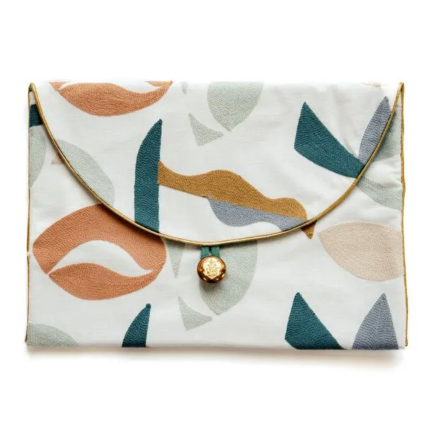 REWEAVE Pouch No. Thirty Eight - Blue/yellow