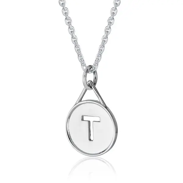CARTOGRAPHY There's No We Without The T Trans Ally Necklace In Sterling - Silver