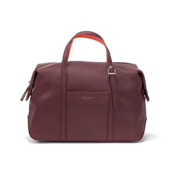 CAMPO MARZIO ROMA 1933 Ariana Bowling Bag Burgundy - Red