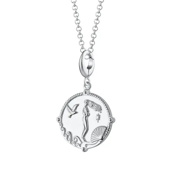 LILY CHARMED Sterling Goddess Of Love Aphrodite Charm Necklace - Silver