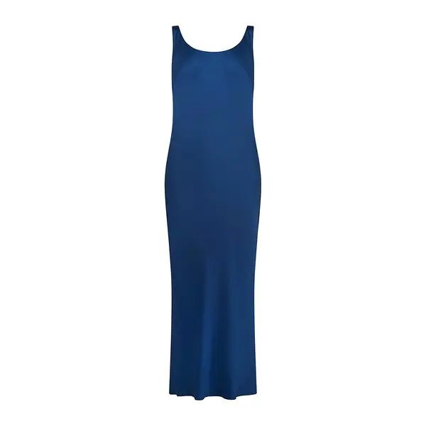 ROSES ARE RED Charlotte Reversible Dress Indigo Vs Ocean - Blue