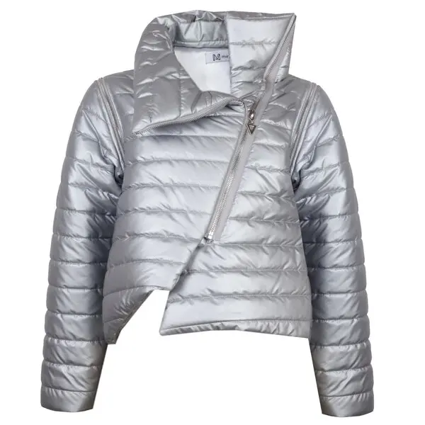 MIRIMALIST Tol Puff Coat - Silver