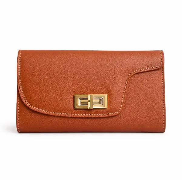 NEIGHTIV Saddle Flap Bag With Belt Loops - Brown