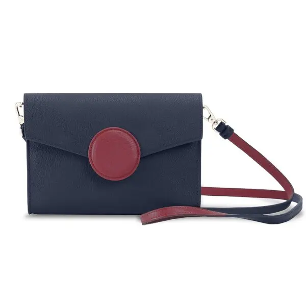CAMPO MARZIO ROMA 1933 Phoebe Clutch Bag Ocean - Blue