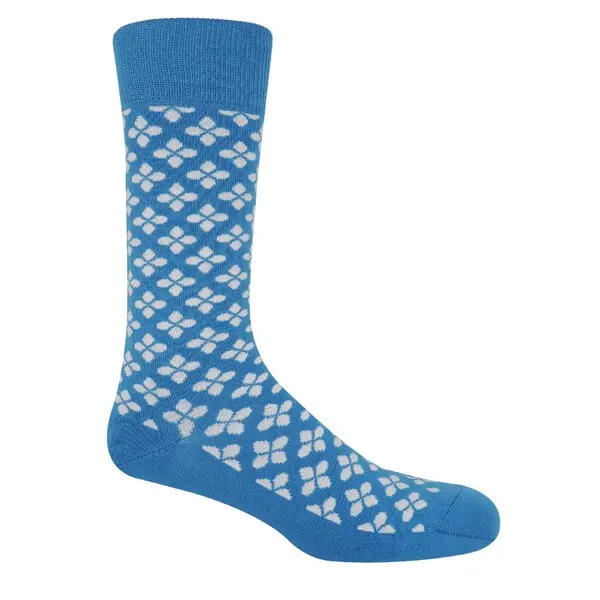 PEPER HAROW - MADE IN ENGLAND Clover ’s Socks - Blue