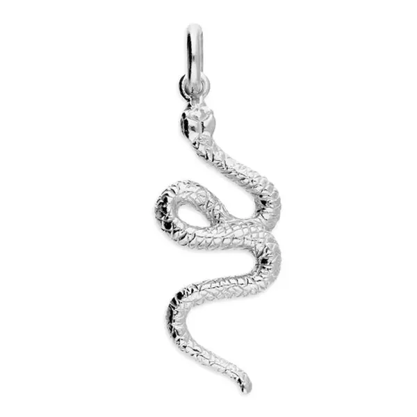 KAIZARIN Year Of The Snake Pendant & Fine Chain - Silver