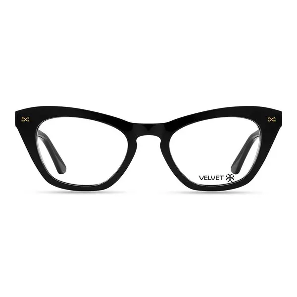VELVET EYEWEAR Cat Eye Optical Style Stevie - Black