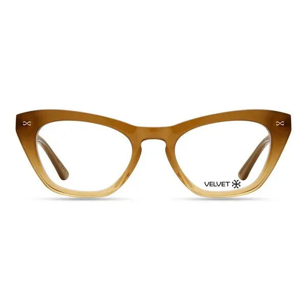 VELVET EYEWEAR Cat Eye Optical Style Stevie - Brown