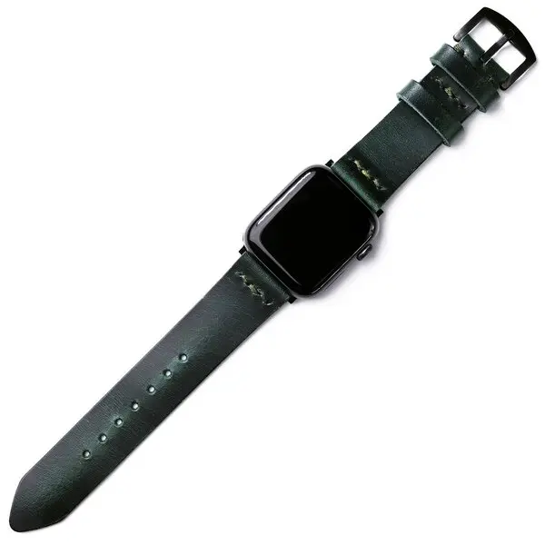 ROARCRAFT Apple Watch Leather Band Forest - Green