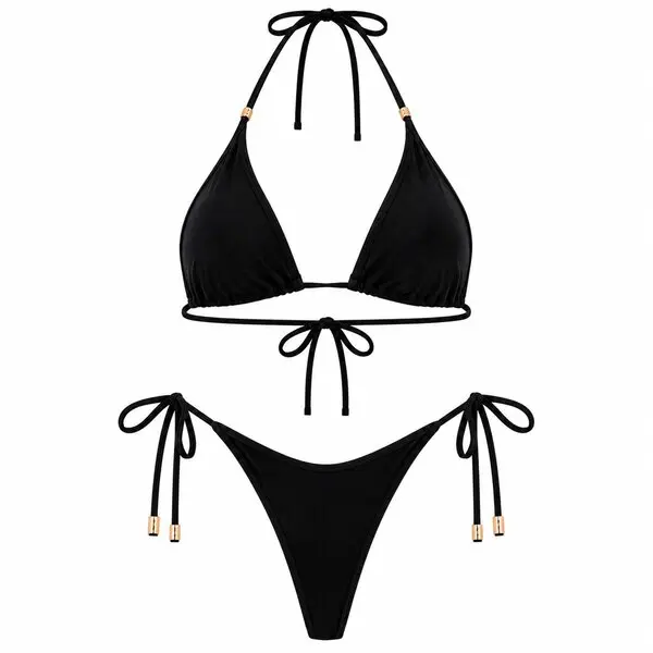 CHIARELLA Safari Chic Bikini - Black