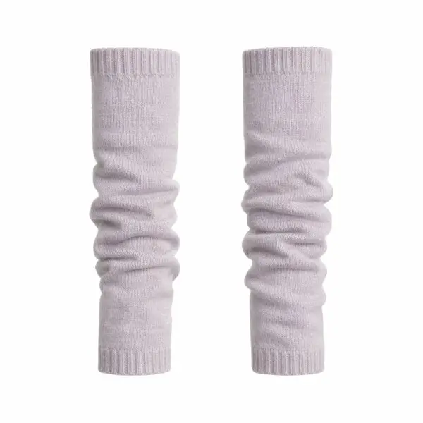 FIORA MUSE Neutrals Cashmere Arm Warmers - Beige