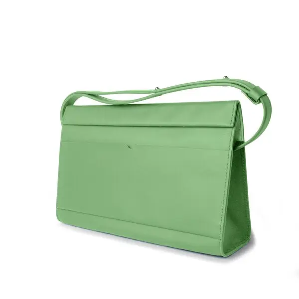 GODI. The Christy Handmade Adjustable Shoulder Bag Sea - Green