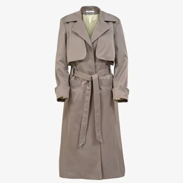VIKTORIABOLLA V B Trench Coat