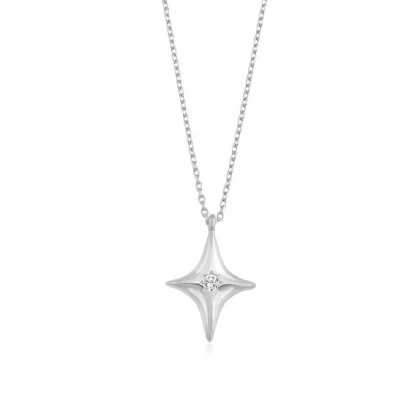 THE PHEIA North Star Necklace - Silver