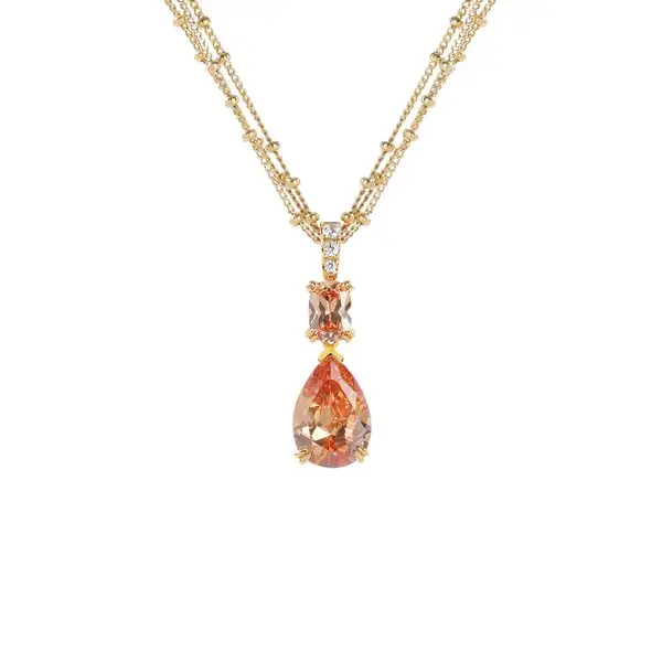 Arte Madrid Classy Clippy Before Sunrise Pendant Honey Citrine - Orange