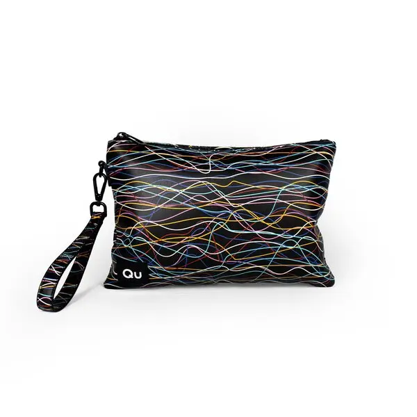 QU Party Threads Pouch - Black