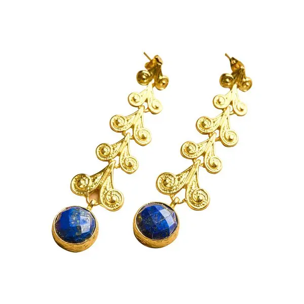 ROZ Jamila Earrings - Blue