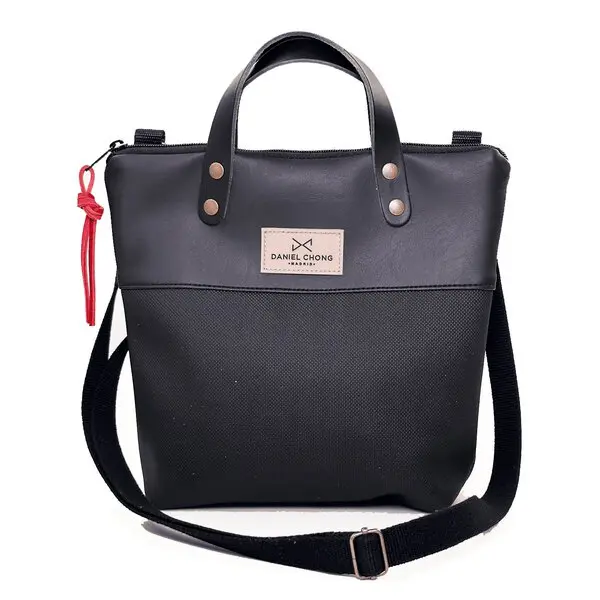 DANIEL CHONG Mini Crossbody Bag With Handles - Black
