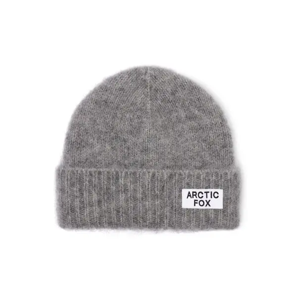 ARCTIC FOX & CO. The Mohair Beanie Arctic - Grey