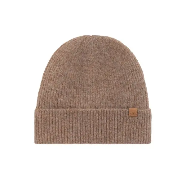 NORDBRON Raine Taupe Beanie - Black