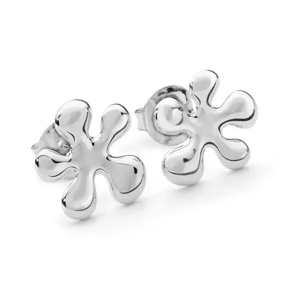 LUCY QUARTERMAINE Solid Sterling Large Splash Studs