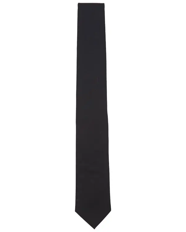 LORDS OF HARLECH Taddeo Merino Tie - Black