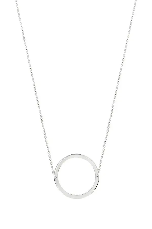 SOPHIE SIMONE DESIGNS Necklace Circle - Silver