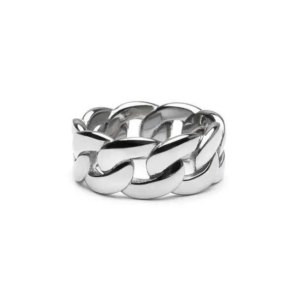 NIALAYA JEWELRY Chain Ring - Silver