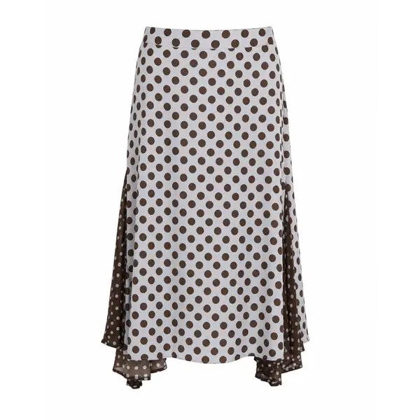 Carmen Says New Polka Dot Skirt - Blue
