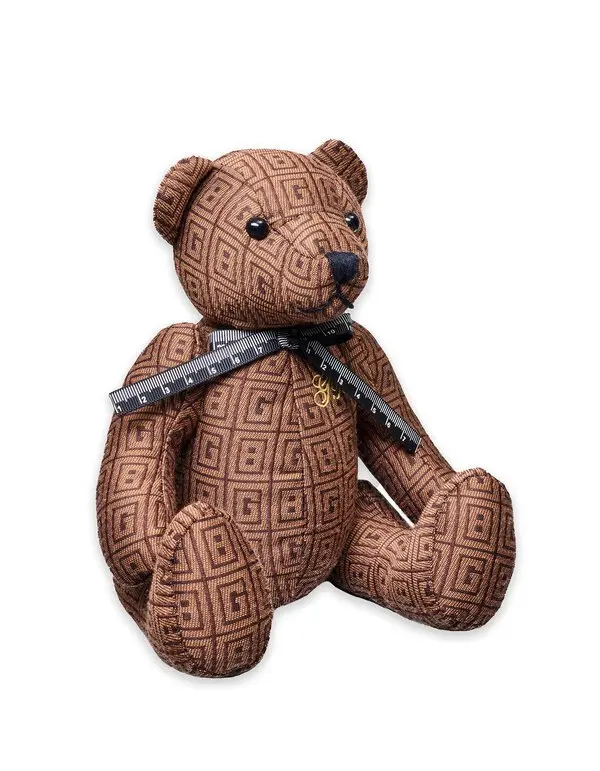 GRESHAM BLAKE Monogram Gresham Bear - Brown