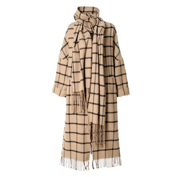 AGGI BY HALEWSKI Coat Mischa Nomad - Brown