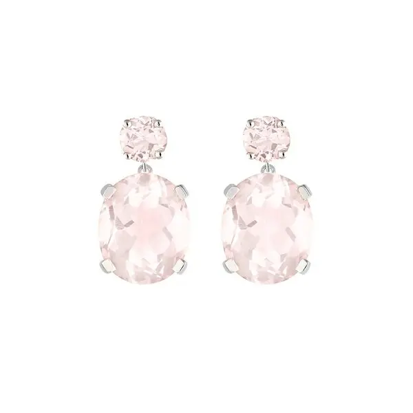AUGUSTINE JEWELS Rose Quartz Drop Earrings - Pink