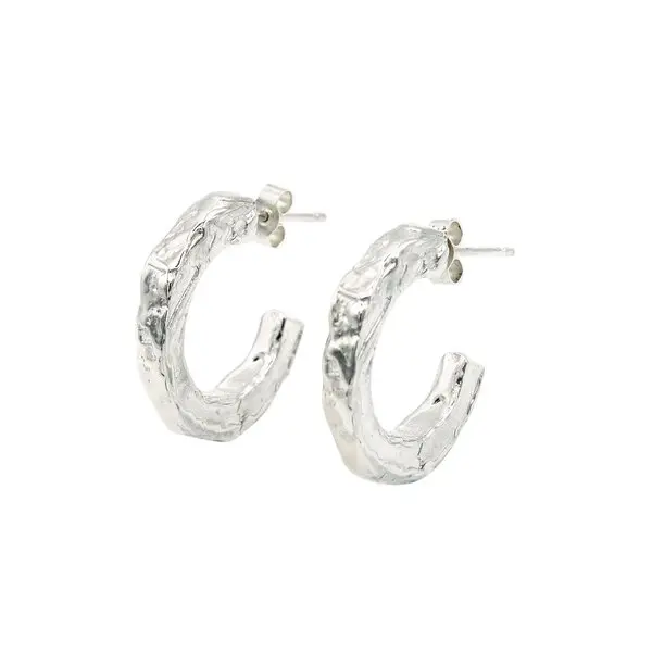 DE ROMS The Eternal Return Hoops - Silver