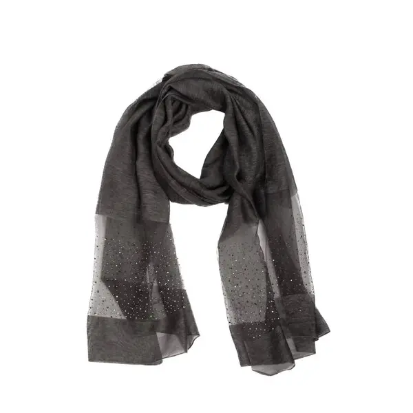 Saachi Star Gazer Dim Gray Scarf - Grey