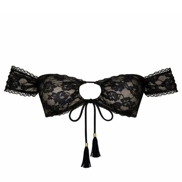 IVY SWIMWEAR Lani In Lace Top - Black