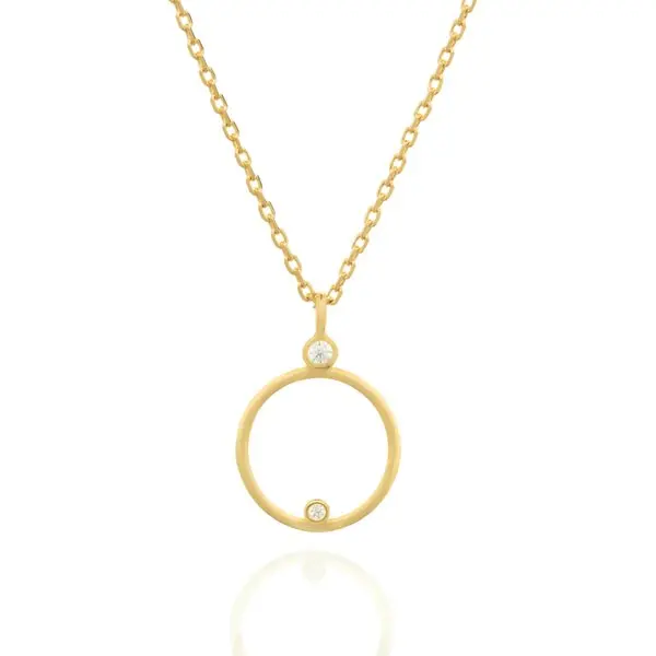 C.J.M Infinity Necklace - Gold