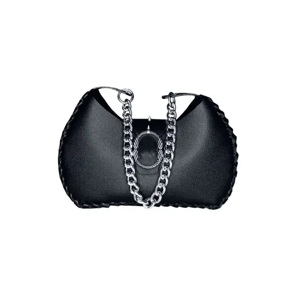 RUJ HERITAGE Hobo Bag - Black