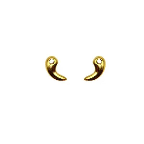VICSTONENYC FINE JEWELRY Gok Ock Yellow Stud Earrings - Gold