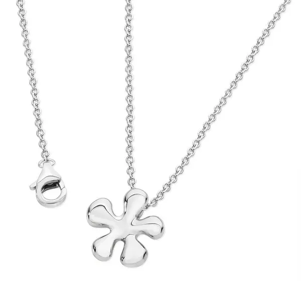 LUCY QUARTERMAINE Sterling Small Splash Pendant - Silver