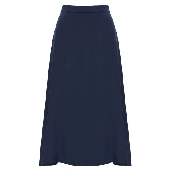 ETERNOIR Serena Midi Skirt - Blue