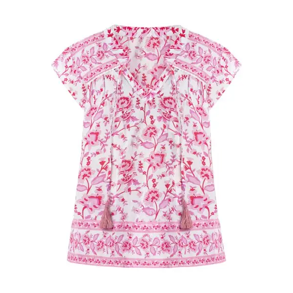 BINDU Martina Top Peony - Pink
