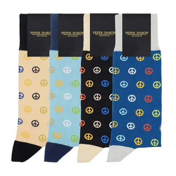 PEPER HAROW - MADE IN ENGLAND S Socks Bundle – Peace - Blue