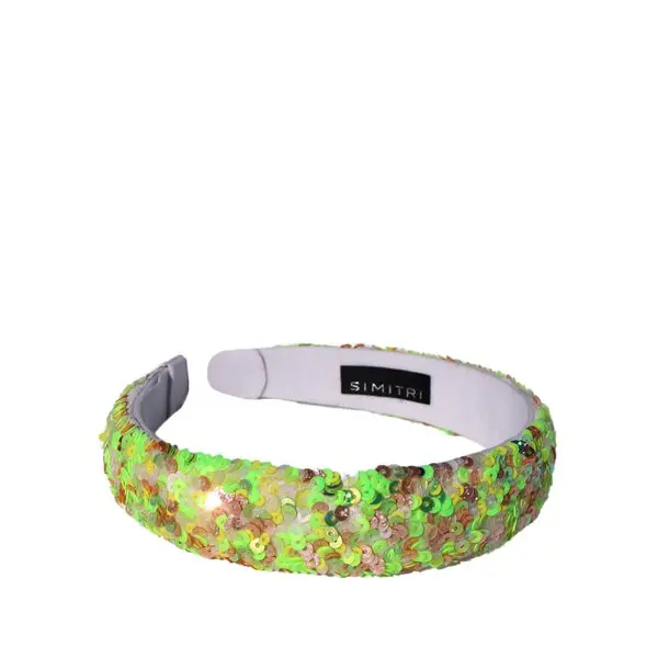 SIMITRI Lime Kitsch Headband